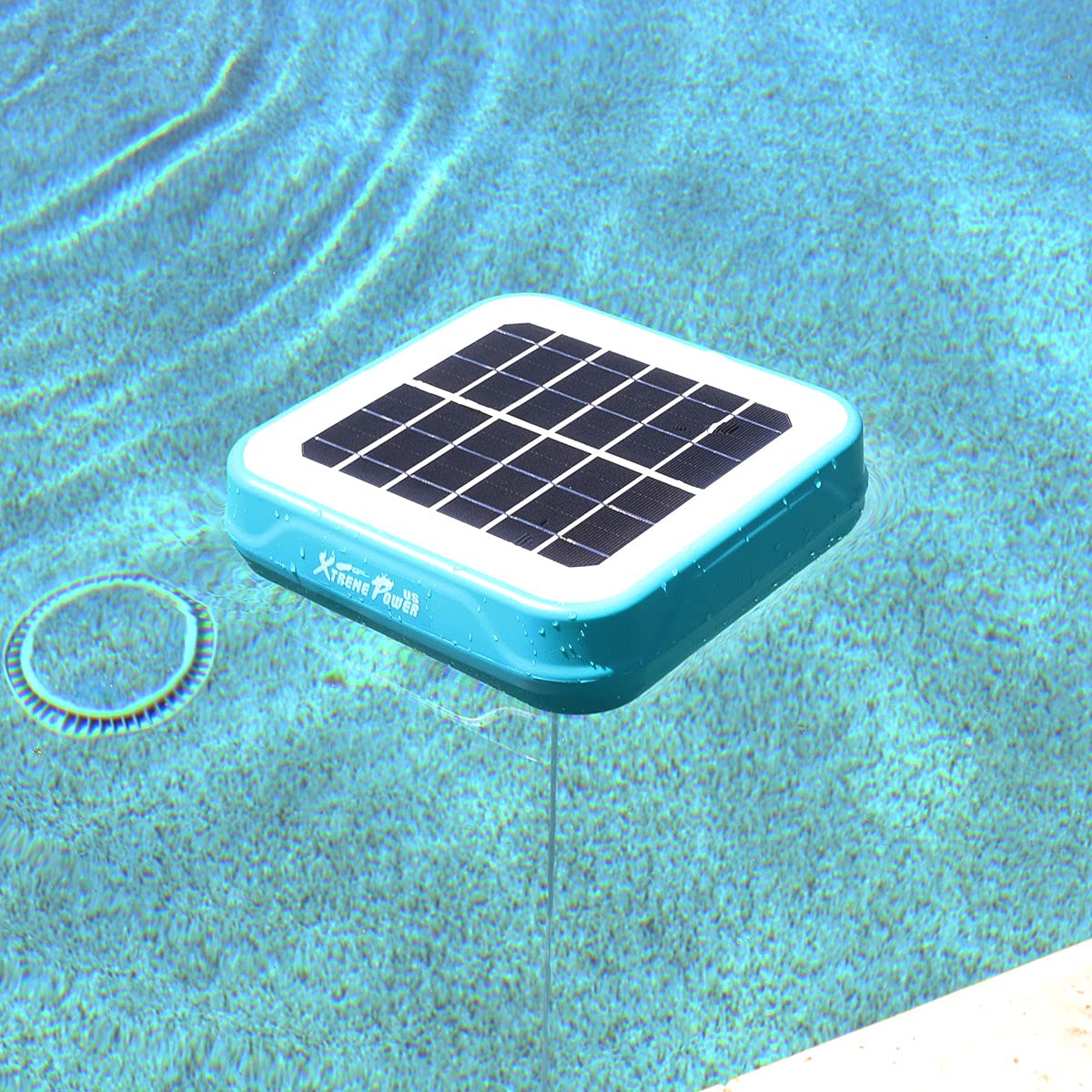 XtremepowerUS Solar Pool Ionizer Floating Water Cleaner and Purifier K