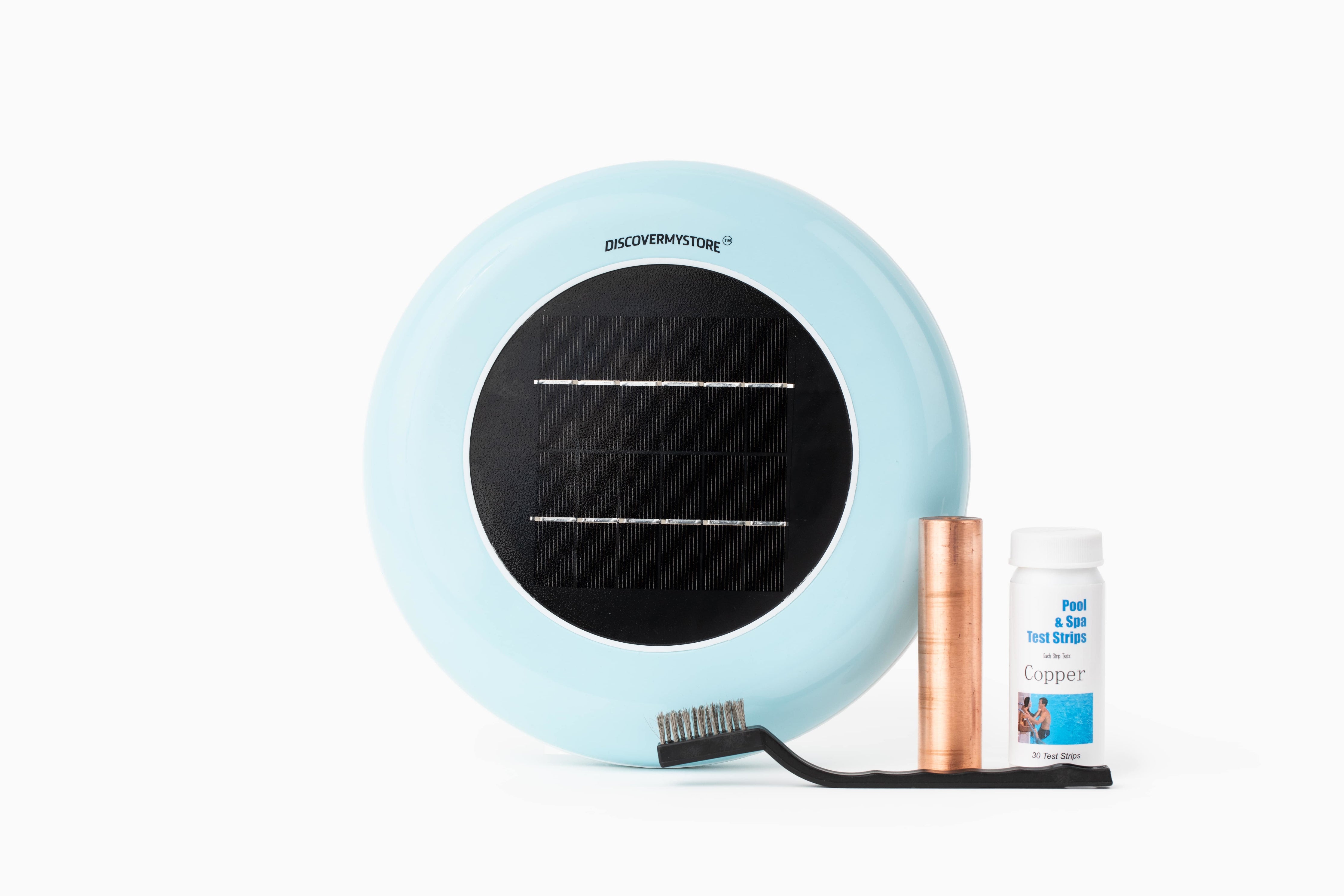 Solar Pool Ionizer for 45,000+ Gallons High Capacity Swimming Pools ...